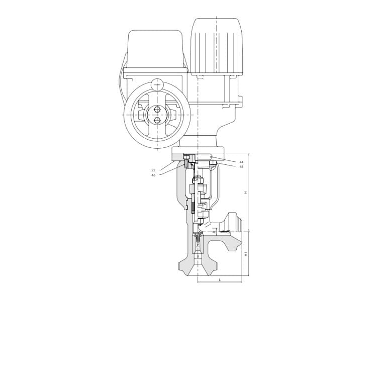 09.A.E Forged Steel Motorized Blow Down Valves, Bonnetless - Cengkih ...